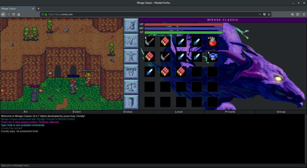 The History of Mirage Online Classic